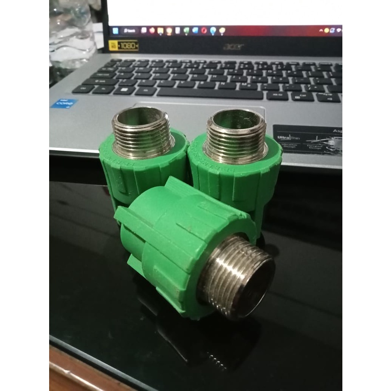 Jual Sok Drat Luar PPR 1/2 Inch / SDL PPR 1/2" Asialing / SDL 1/2" PPR ...