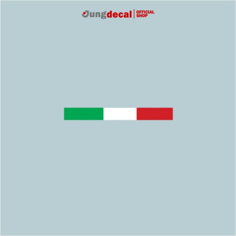 Jual Sticker Bendera Italy - Sticker Cutting Aesthetic Keren Untuk ...
