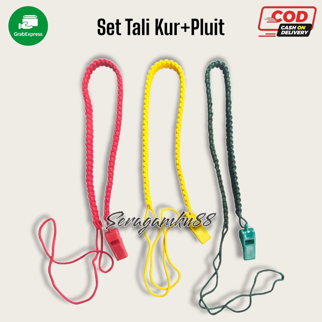 Jual Tali Kur Pramuka Plus Peluit Mulya | Shopee Indonesia