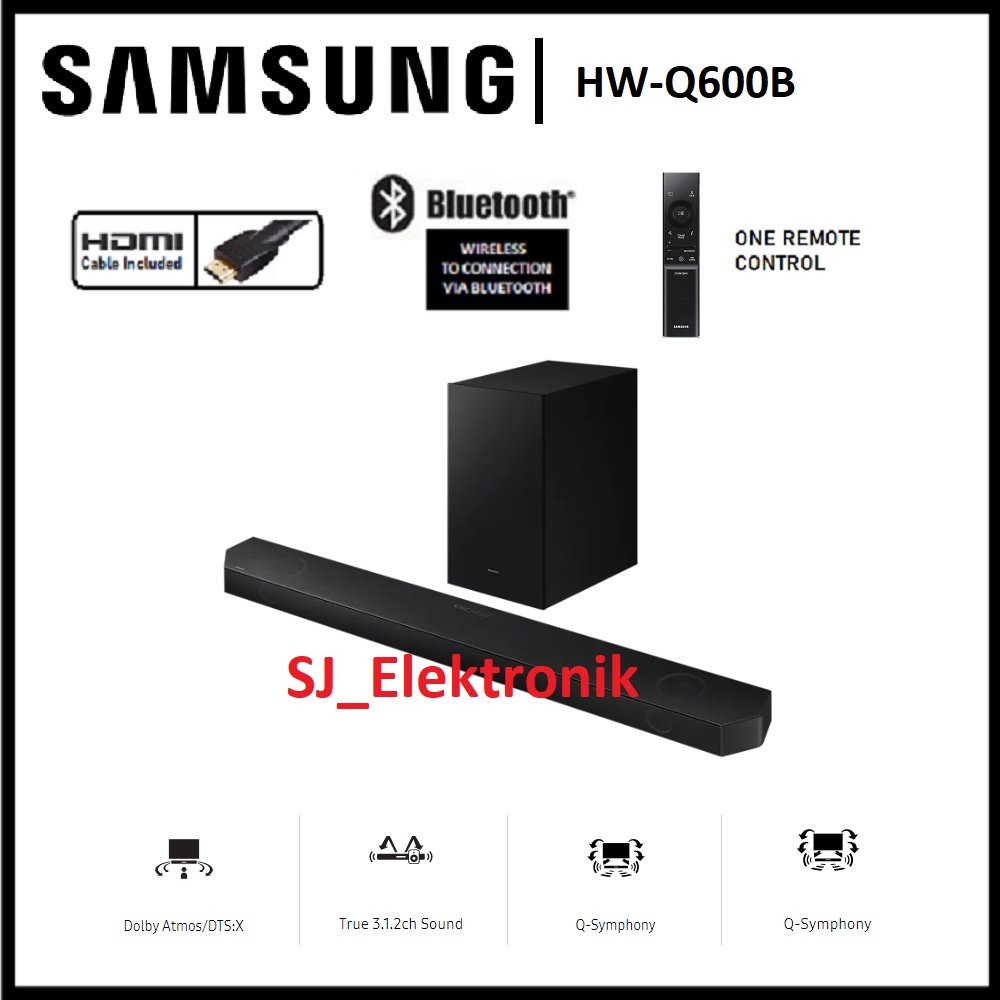 Jual Soundbar Samsung HW-Q600B Dolby Atmos 3.1.2Ch - HWQ600B - HW Q600B ...