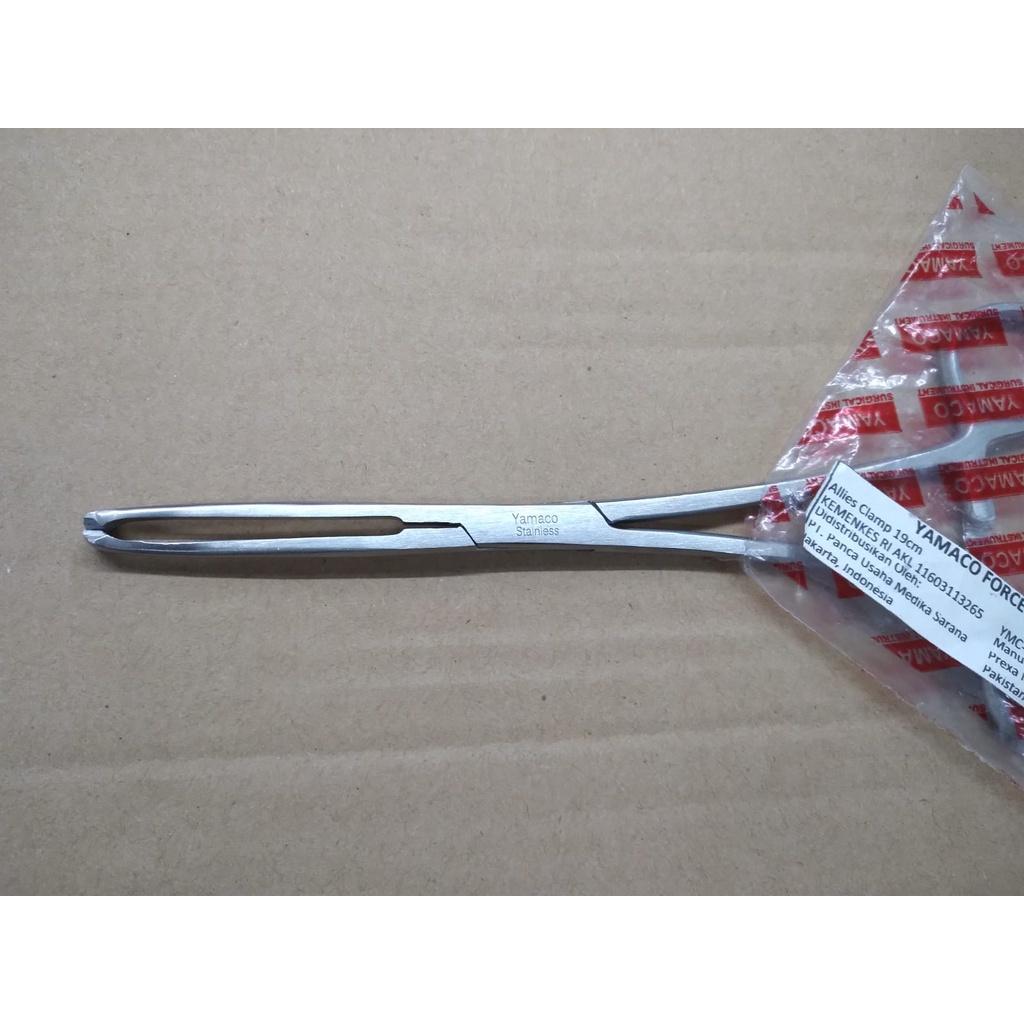 Jual Alat Medis Allis Tissue Forcep 19cm Allis Klem 19 cm Klem Alis ...