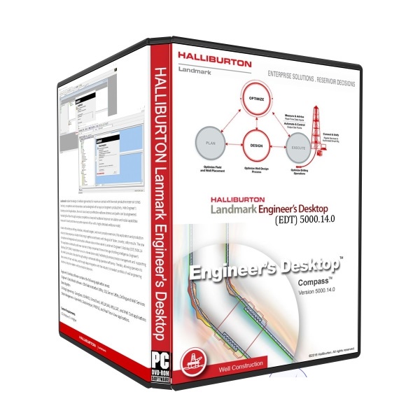 Jual [work]Halliburton Landmark Engineers Dekstop (EDT) v17.1Terbaru Lengkap tutorial install ...