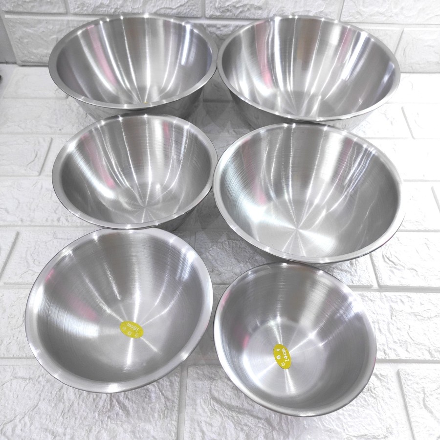 Jual Mangkok Dalam Mangkok Tebal Stainless Steel Premium | Shopee Indonesia