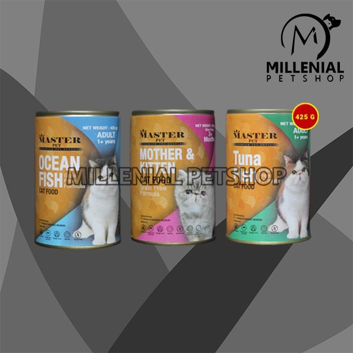 Jual Makanan Kucing Kaleng Master Wet Cat Food Can | Shopee Indonesia