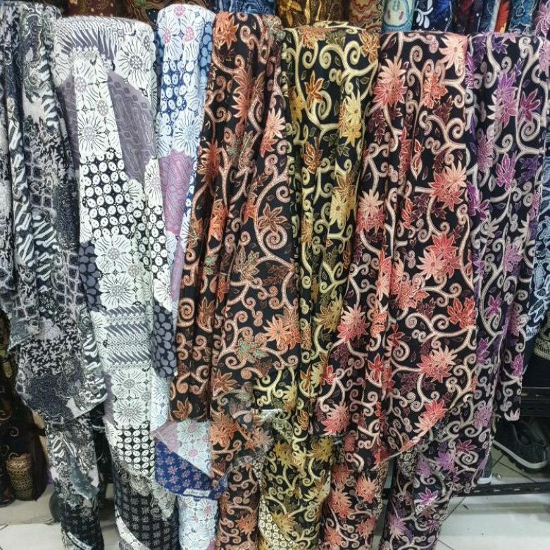 Jual Batik Halus Printing High Quality | meteran & gulungan | tanah ...