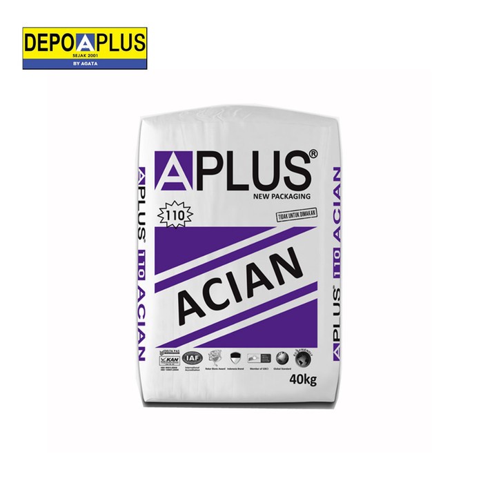 Jual Perekat Semen Acian 110 Aplus 40 Kg | Shopee Indonesia