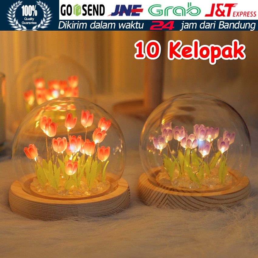 Jual Lampu Malam Bentuk Bunga Tulip Handmade DIY Untuk Dekorasi ...