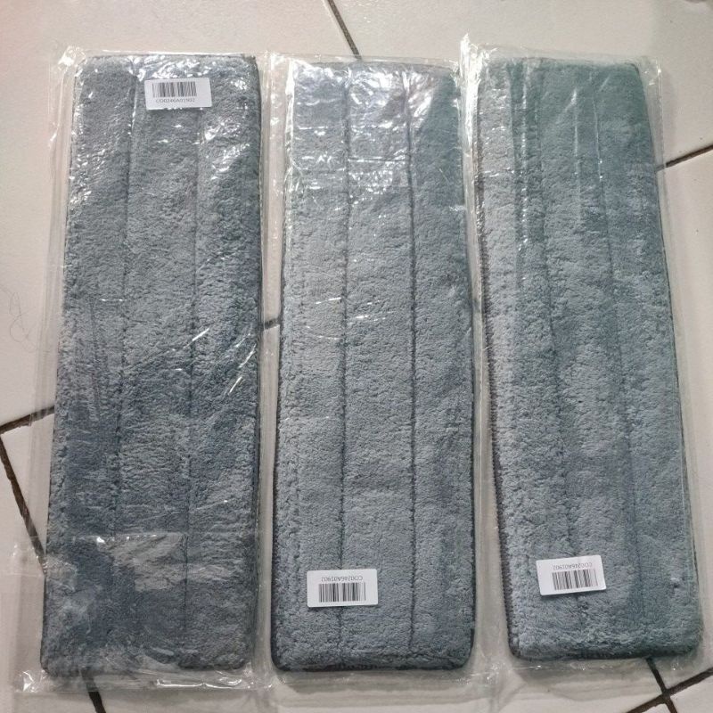 Jual Refill Kain Pel Microfiber White Water Spray Mop / Refill Spray ...