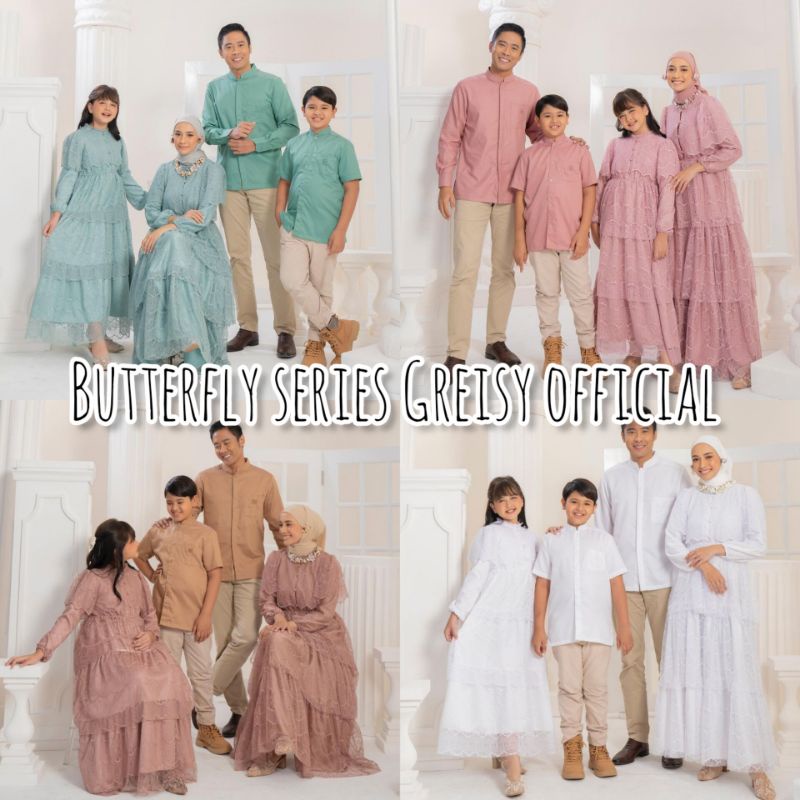 Jual Butterfly Series Butterfly dress dan kemeja Koko by Greisy ...