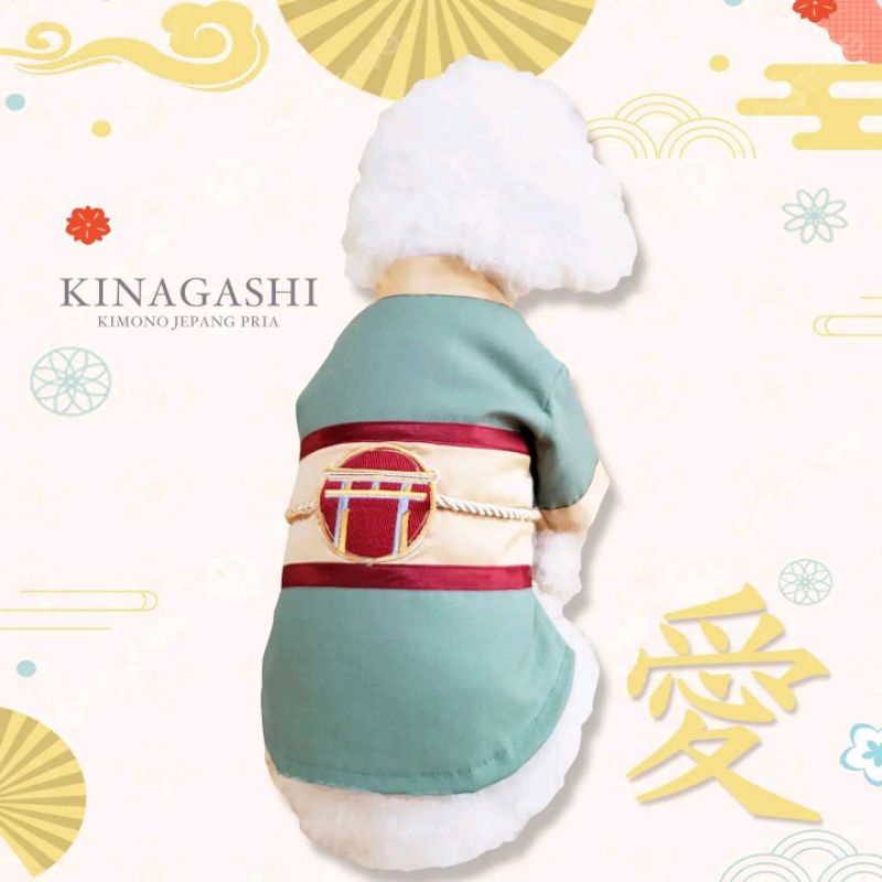 Jual baju anjing baju kucing tipe kimono atau kinagashi boy sage ...