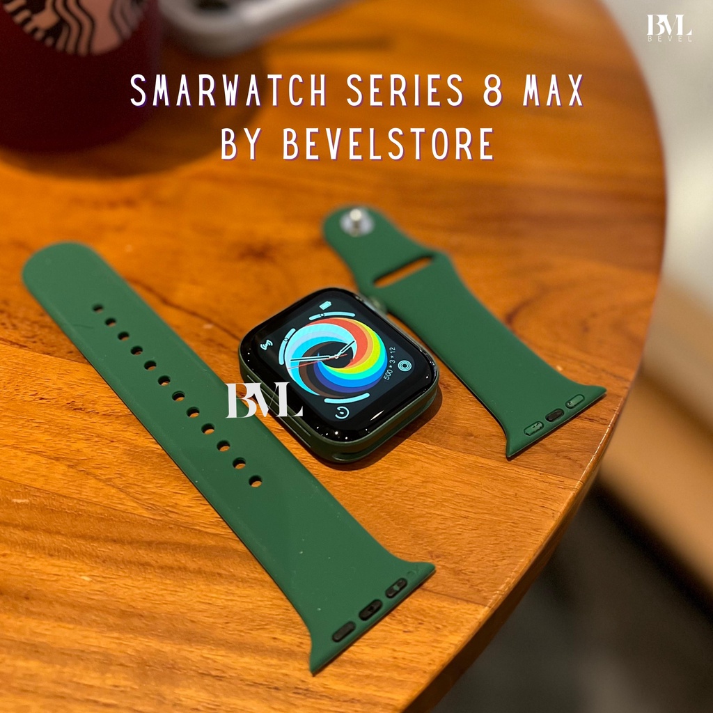 Jual smartwatch series 8 max bisa connect ios dan android | Shopee ...