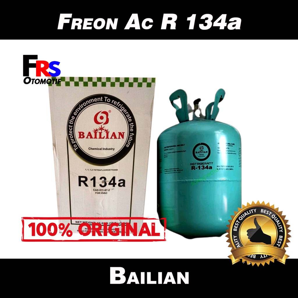 Jual Freon R134a BAILIAN TABUNG (MURNI) FREON TABUNG BAILIAN R134a ...