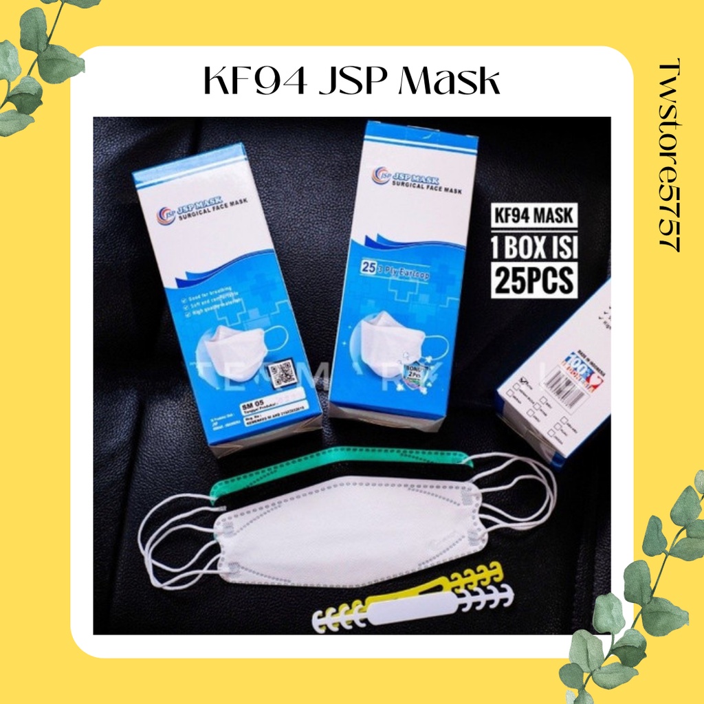 Jual MASKER JSP SM05 KF94 HITAM PUTIH ABU ABU ORIGINAL EMBOSS KEMENKES 25PCS BOX Masker JSP sm05 ...