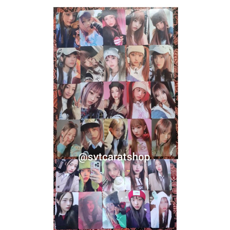 Jual (OFFICIAL) NEWJEANS OMG WEVERSE PHOTOCARD OFFICIAL minji hanni ...