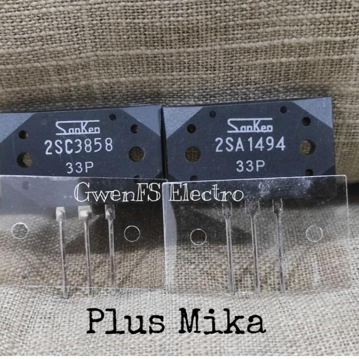 Jual ★ Transistor Power Original SANKEN 33P 2SA1494 2SC3858 ⅎ | Shopee Indonesia