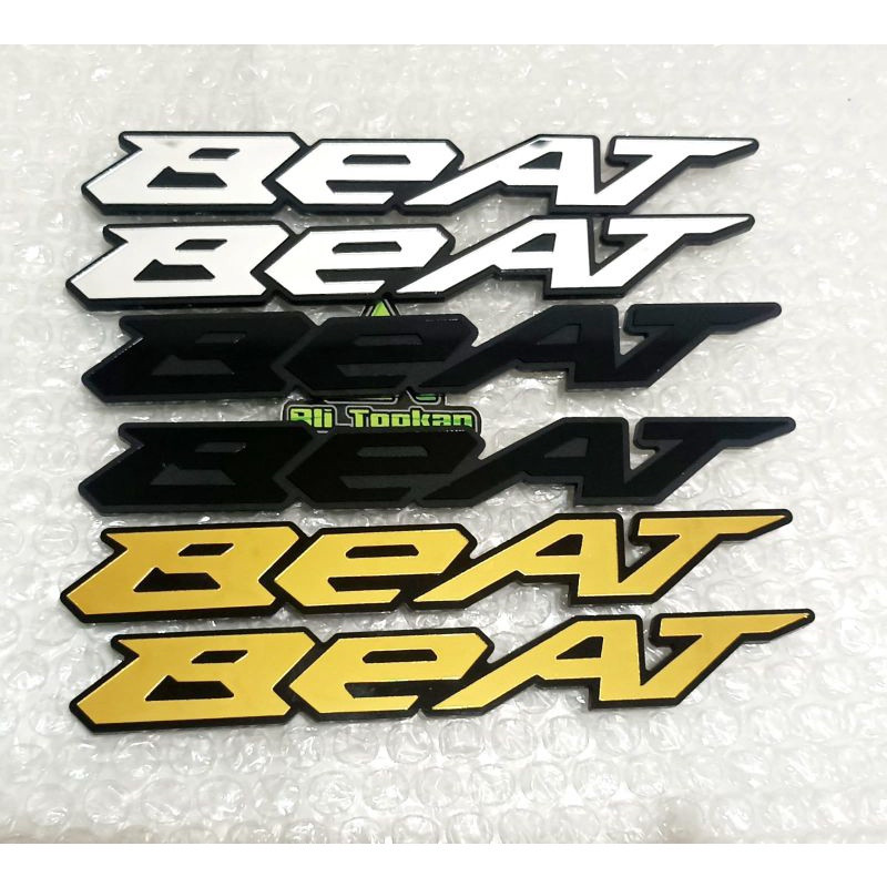 Jual Emblem Akrilik Honda Beat Sepasang | Shopee Indonesia