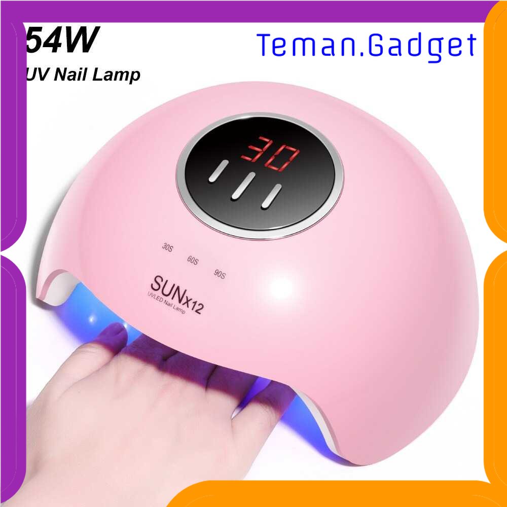 Jual TG - PRW SUN Pengering Kutek Kuku UV LED Nail Dryer 54 W - X12 | Shopee Indonesia