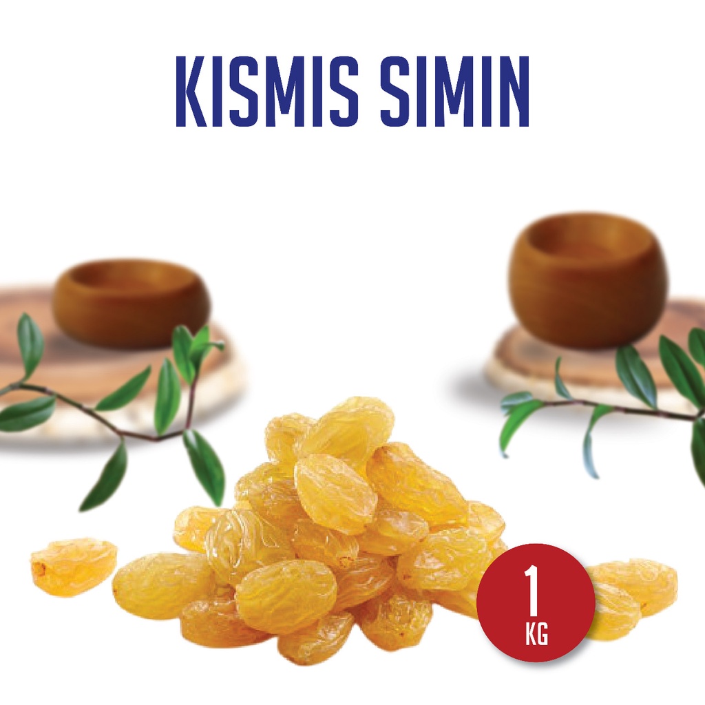Jual Kismis Simin 1kg - Kismis mutiara 1kg | Shopee Indonesia