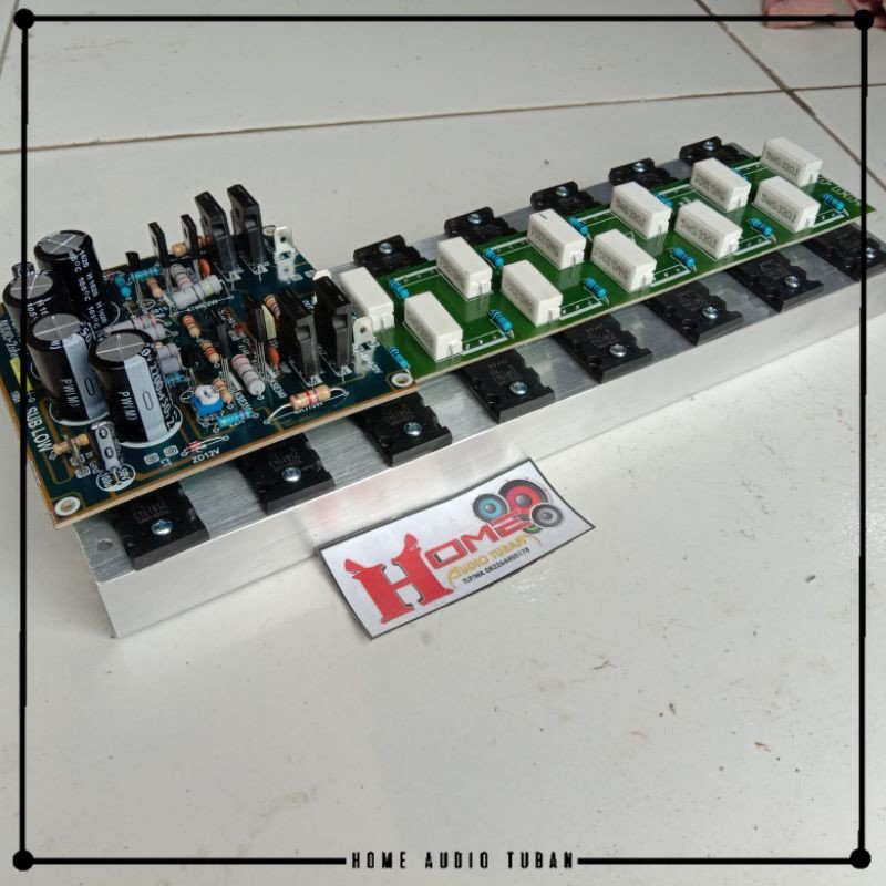 Jual Kit Driver Amplifier TBM LOW SUB 2OHM TOSHIBA 8 SET 1600 WATT ...
