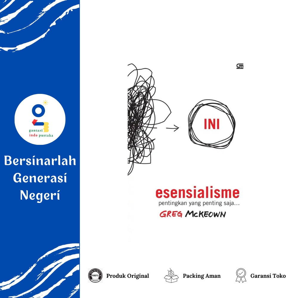 Jual ESENSIALISME : Pentingkan yang Penting Saja | Shopee Indonesia
