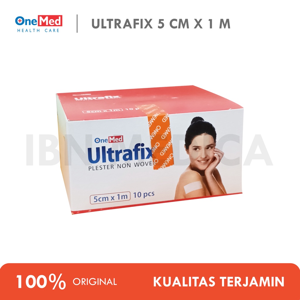 Jual ONEMED - Ultrafix 5cm x 1m / Plester Luka Onemed isi 10pcs ...
