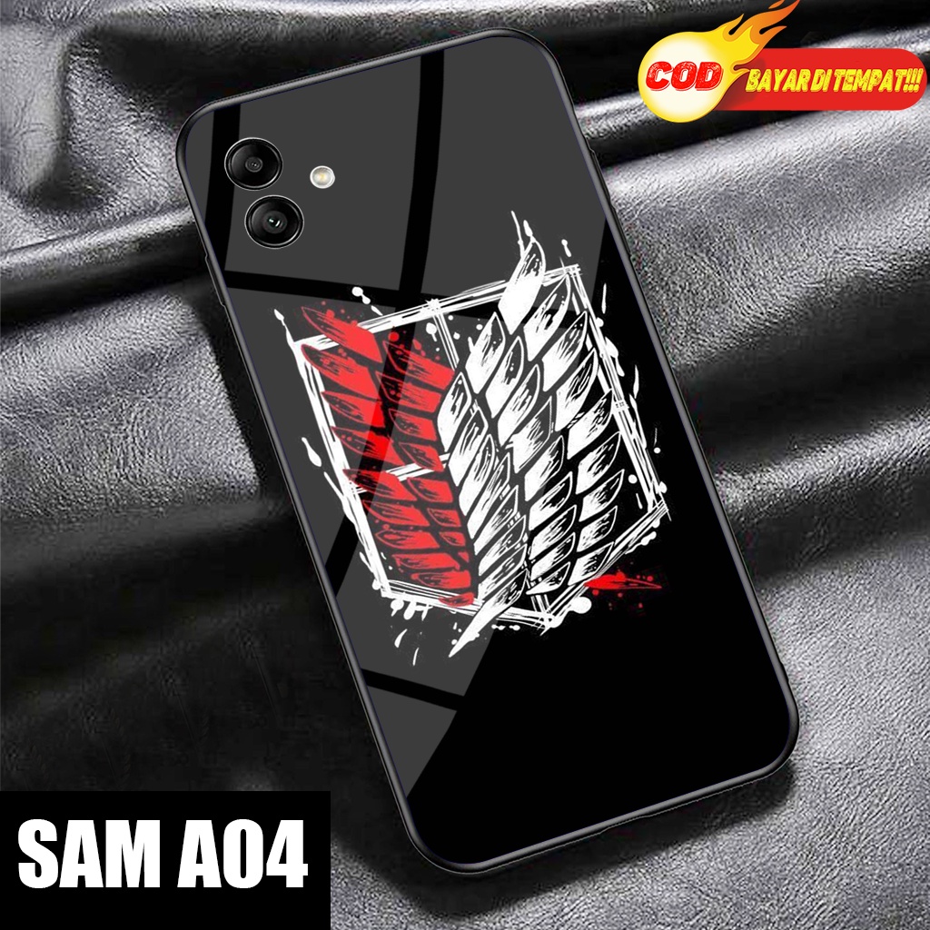 Jual Case Glosy SAM A04 -SNK-Hardcase Glossy 2D SAM A04E- Silikon SAM ...