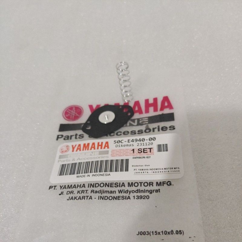 Jual Karet karburator repair kit diafragma diaphragma assy Yamaha ...