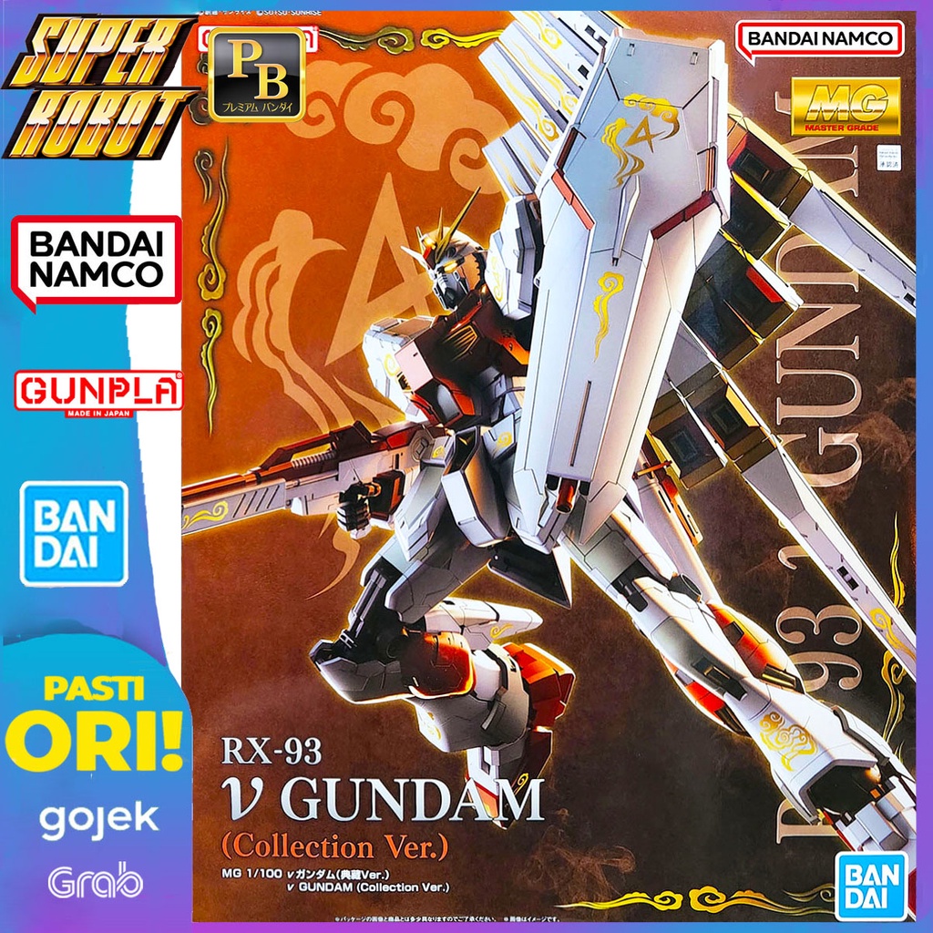 Jual BANDAI MG RX-93 Nu Gundam / v Gundam Collection Ver - P-BANDAI ...