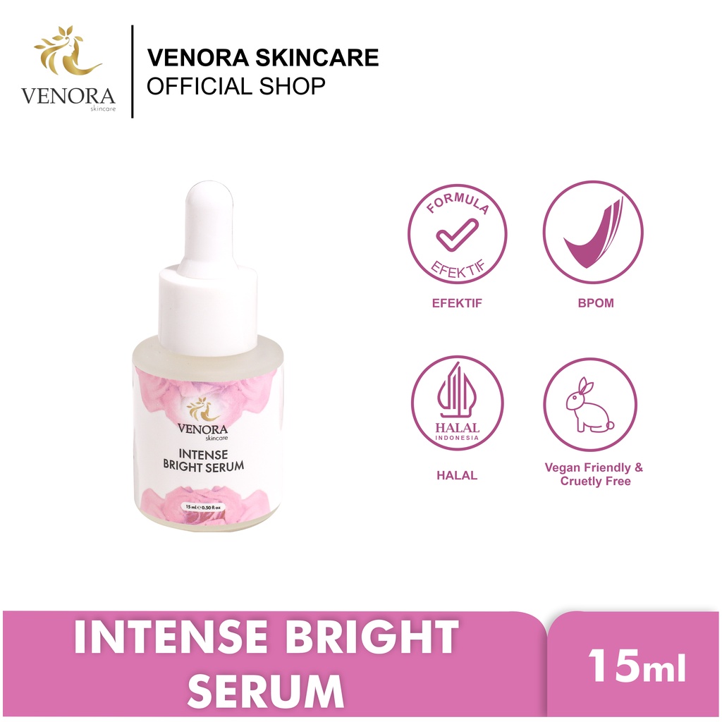 Jual ETALASE 7 VENORA SKINCARE INTENSE BRIGHT SERUM | Shopee Indonesia