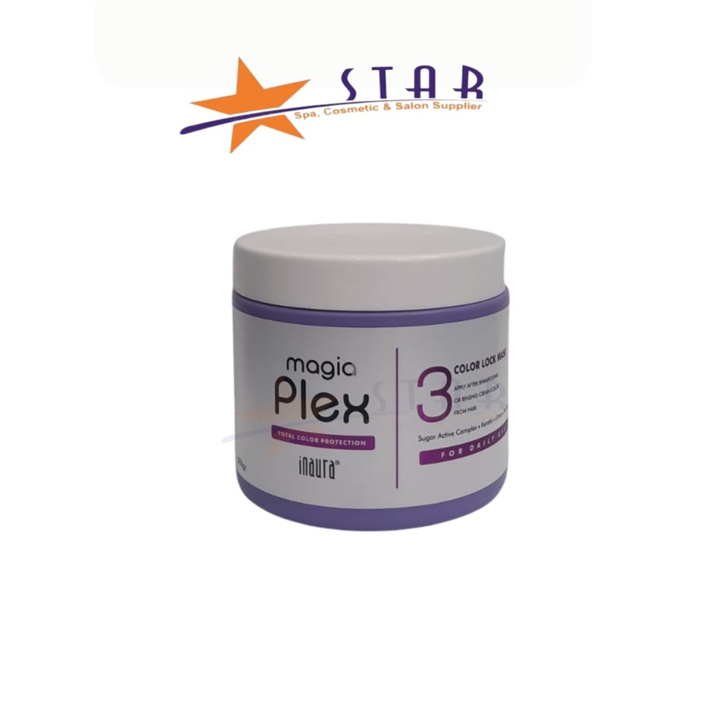 Jual Inaura Magia Plex No.3 Colour Lock Mask 500Gr (Warna Ungu ...