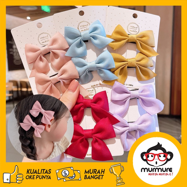 Jual MURMURE | 2PCS / SET JEPITAN RAMBUT PITA ANAK MODEL KOREA / JEPIT ...