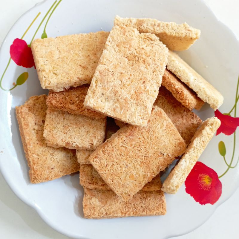 Jual Kue Sagon kering khas Magetan oleh oleh Solo roti kelapa sajian ...