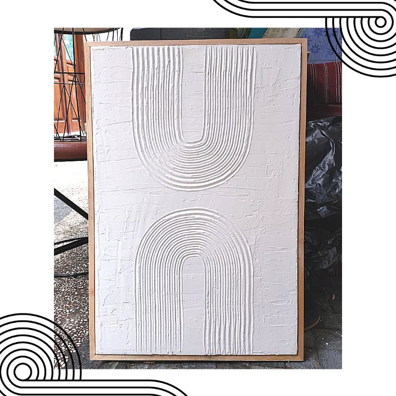 Jual Texture art 40x60 , Hiasan didding aesthetic | Ukuran 40x60 ...