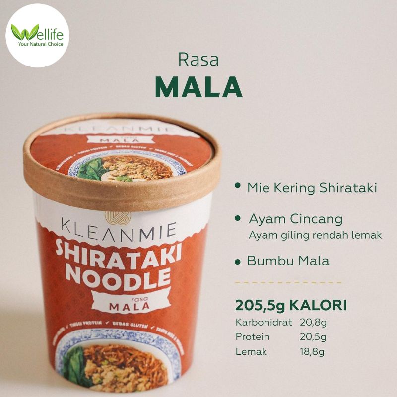 Jual Klean Mie Rasa Mala (Kering) | Shopee Indonesia