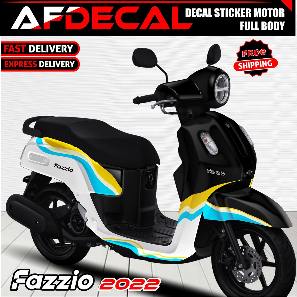 Jual decal stiker motor fazzio full body decal fazzio simpel - motif ...