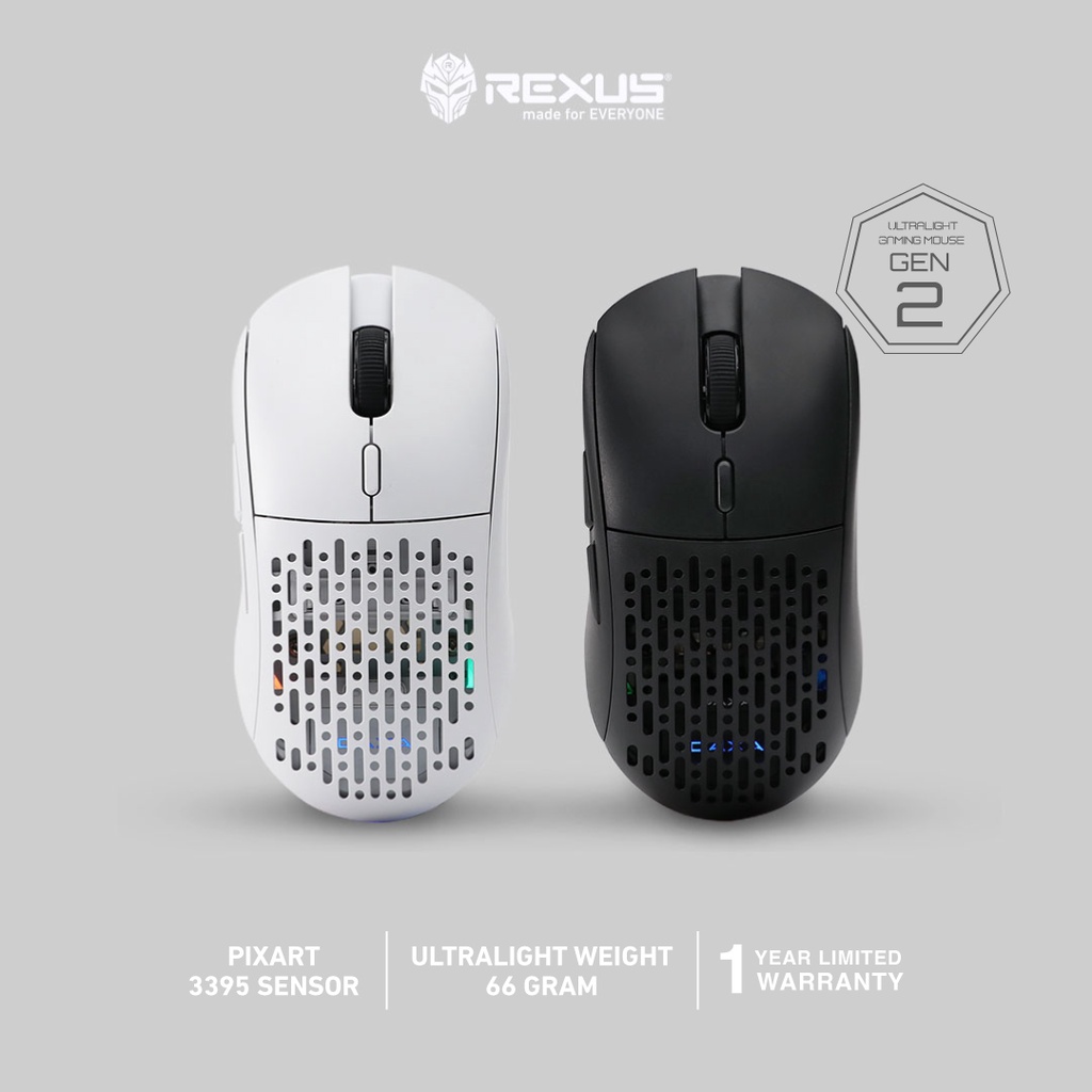Jual Rexus PRO Mouse Wireless Gaming Daxa Air IV | Shopee Indonesia