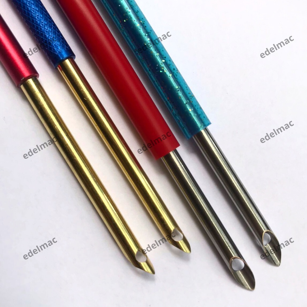 Jual Jarum Alat Sulam Punch Needle Embroidery Tool Knitting Poking ...