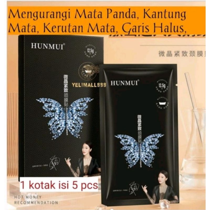 Jual BELI 1 GRATIS 1 Masker Mata HUNMUI Collagen Mata Panda Eye Mask ...