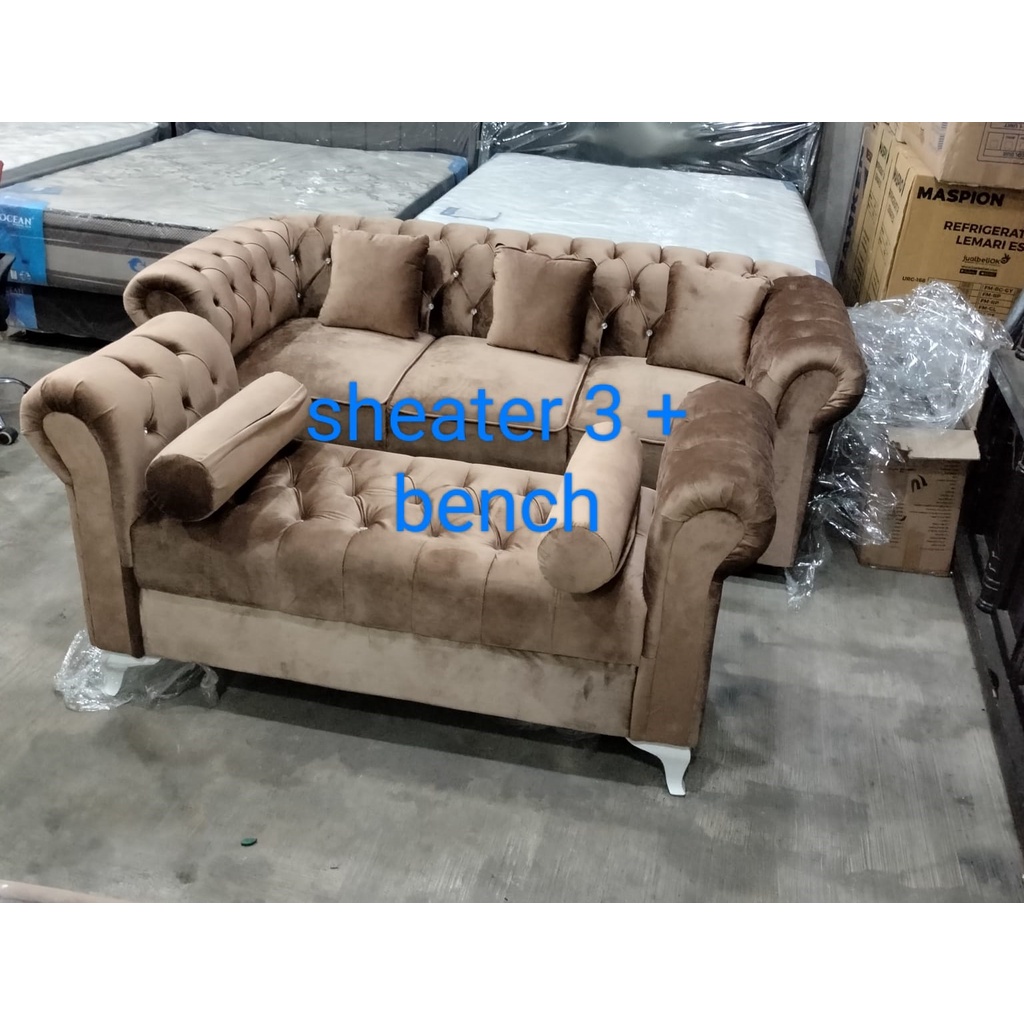 Jual SOFA CHESTERFIELD 211/ SOFA MINIMALIS 211/ SOFA 211 | Shopee Indonesia