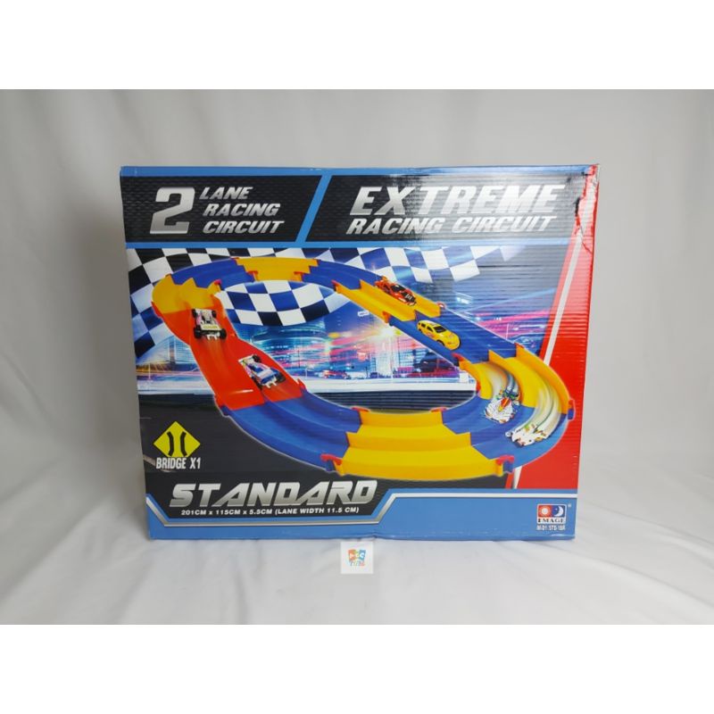 Jual Mainan Track Tamiya 2 Jalur 3 Warna Extreme Racing Circuit ...