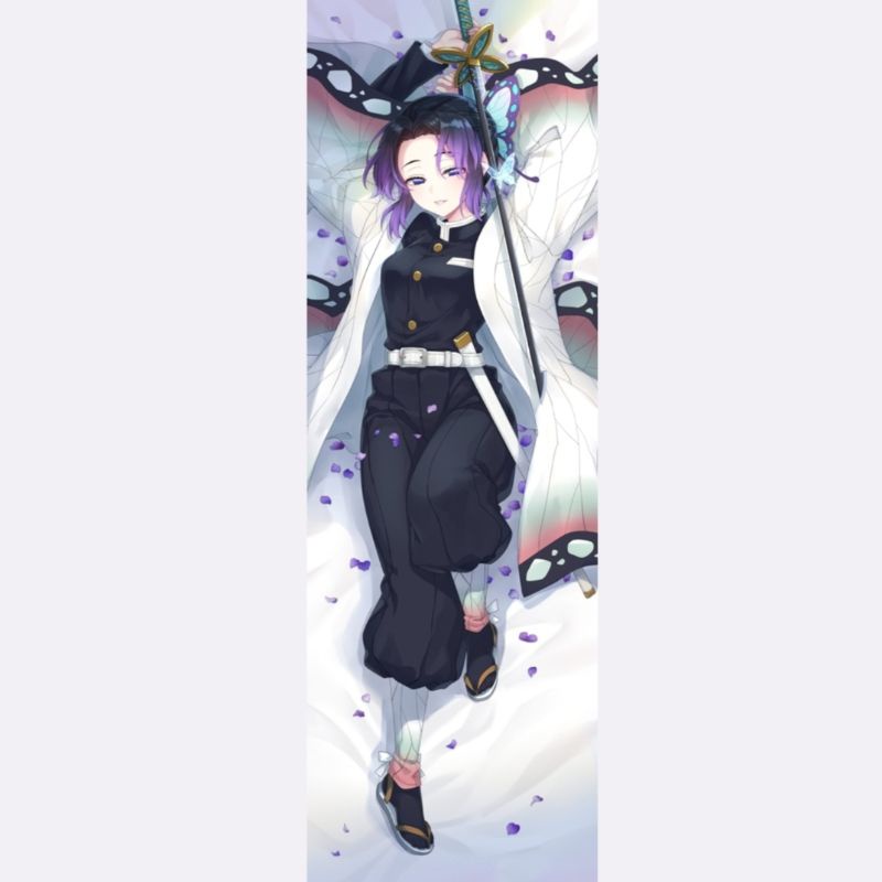 Jual Sarung Bantal Peluk Dakimakura Shinobu Kochou Demon Slayer Kimetsu ...