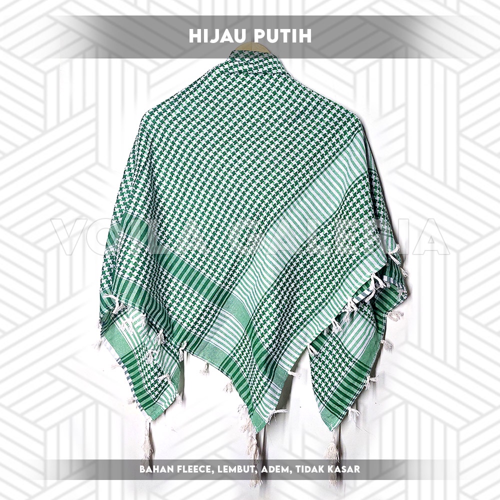 Jual Sorban Palestina Motif Ronce Premium - Surban Arab Kuncir Murah ...