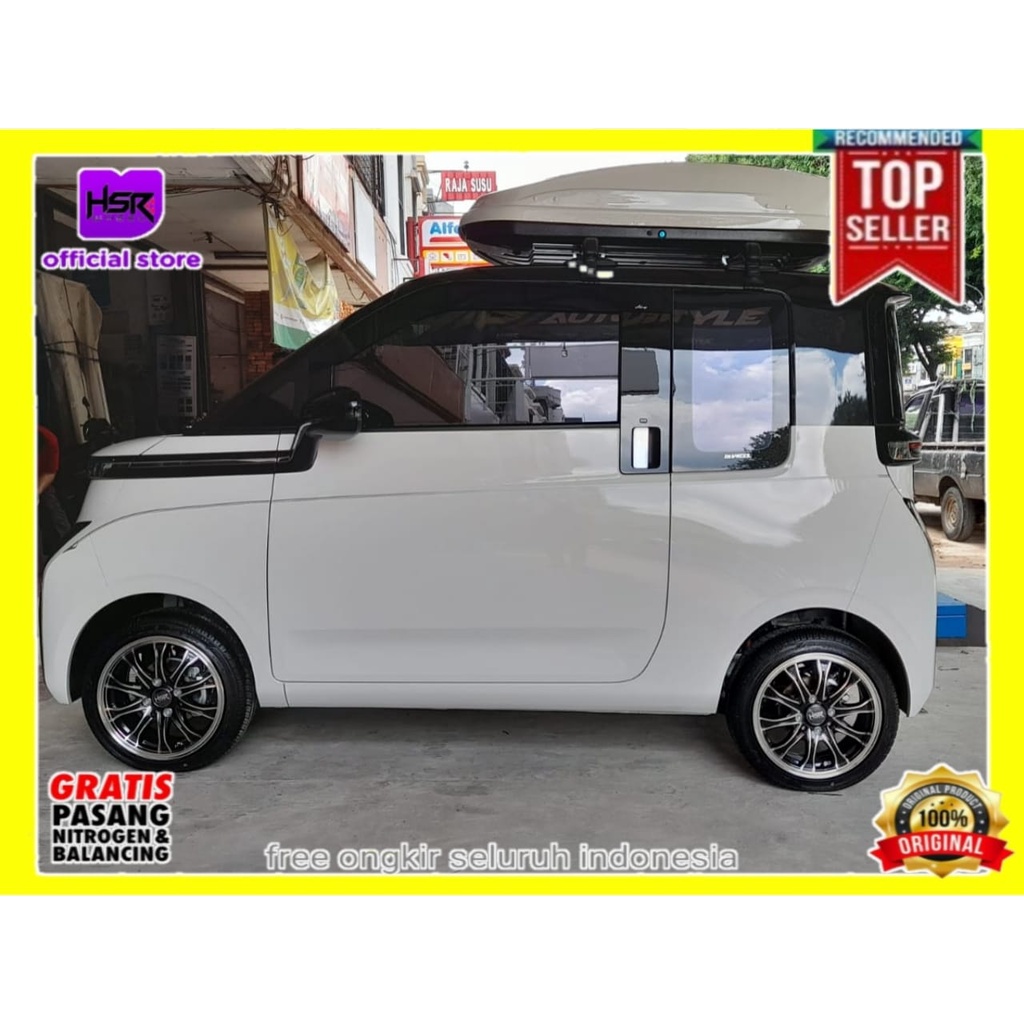 Jual Paket Pelek Velg Dan Ban Mobil WULING AIR EV Ring 14 r14 VELG HSR ...