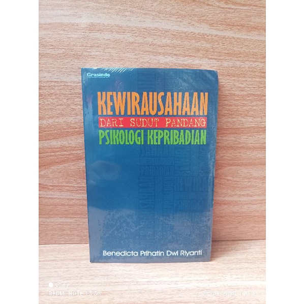 Jual Buku Kewirausahaan Dari Sudut Pandang Psikologi Kepribadian By ...