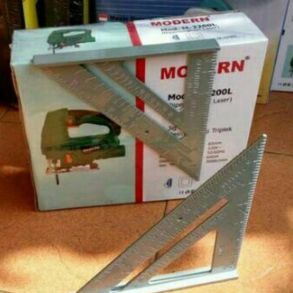 Jual M25 Penggaris Woodworking Speed Square/ Penggaris Sudut Geser ...