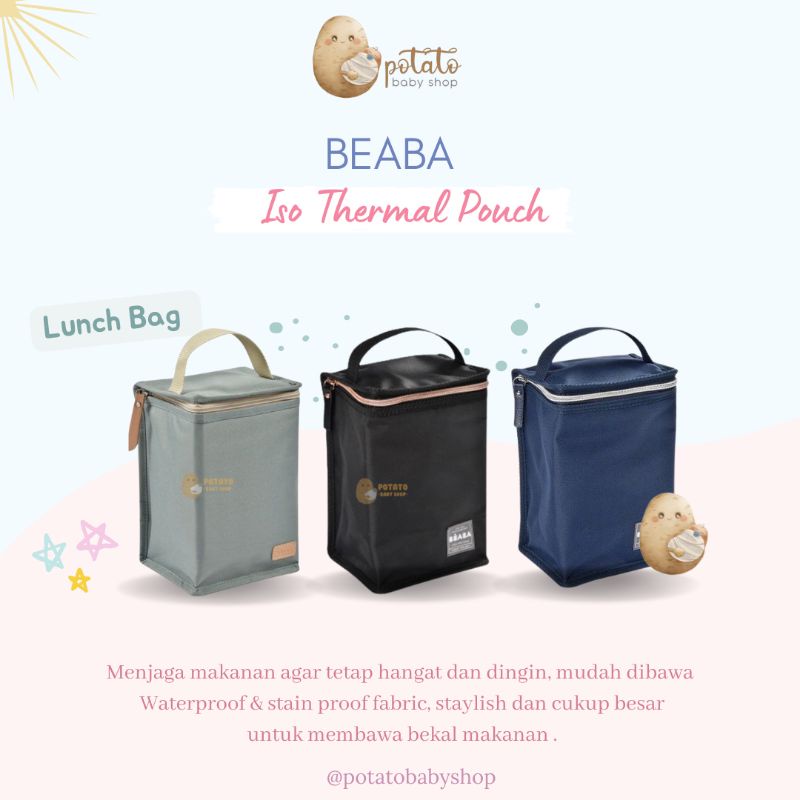 Jual Beaba Isothermal Pouch - Thermal Lunch bag Tahan Panas | Shopee Indonesia