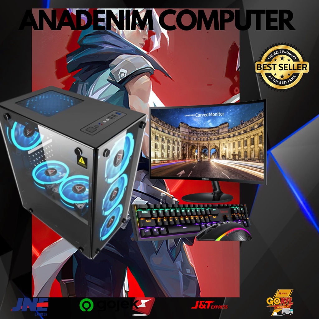 Jual PC RAKITAN GAMING Intel Core i5 10400F I GTX 1650 4GB I 16GB DDR4 | Shopee Indonesia