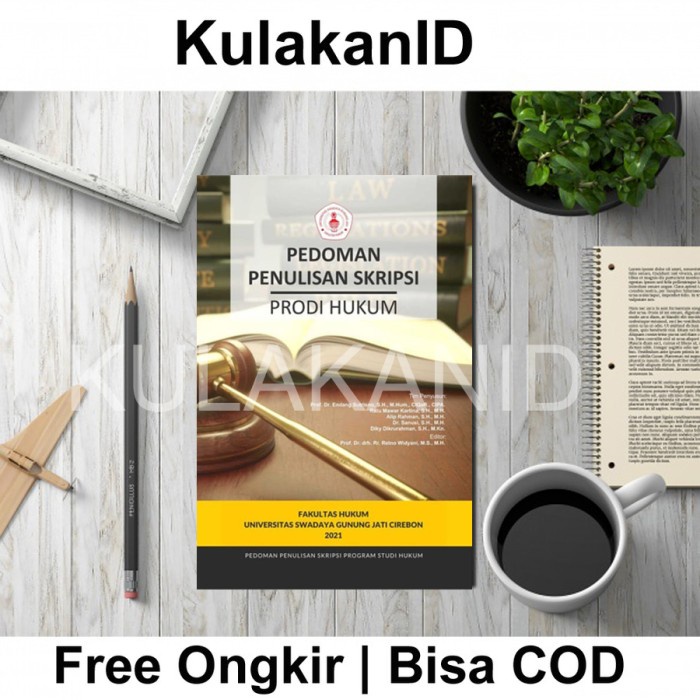 Jual Buku Pedoman Penulisan Skripsi Prodi Hukum BUKU METODOLOGI ...