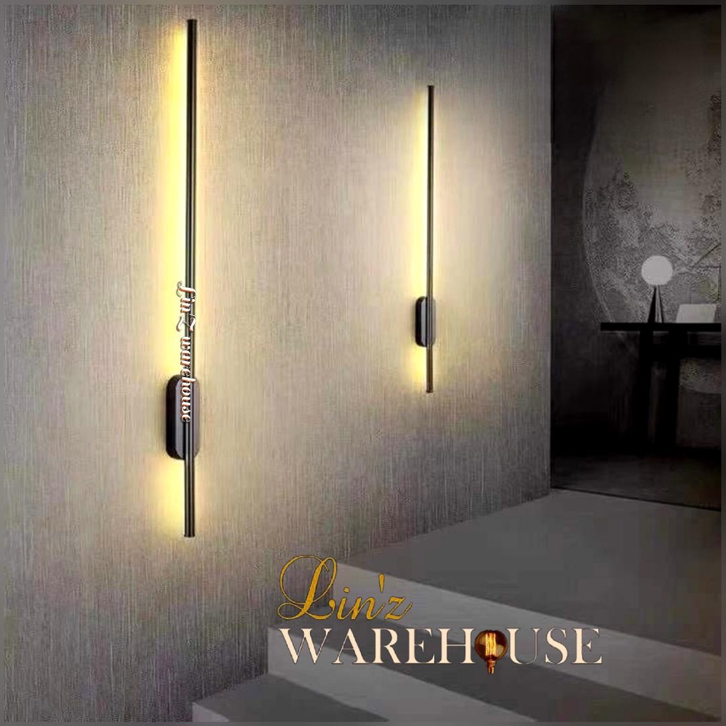 Jual Lampu dinding MODERN MINIMALIS LED STICK 1 MTR wall lamp | Shopee ...