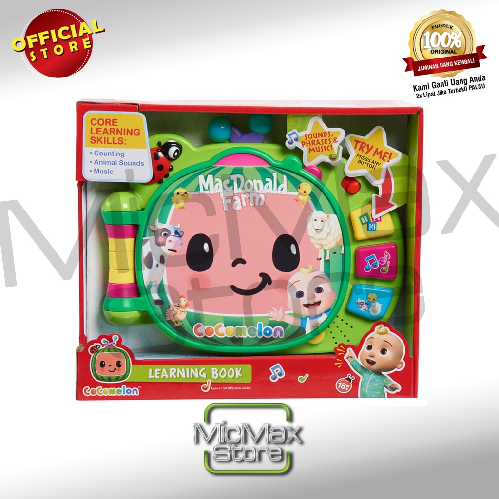 Jual CoComelon Learning Book Interactive Toy JP96132 | Shopee Indonesia